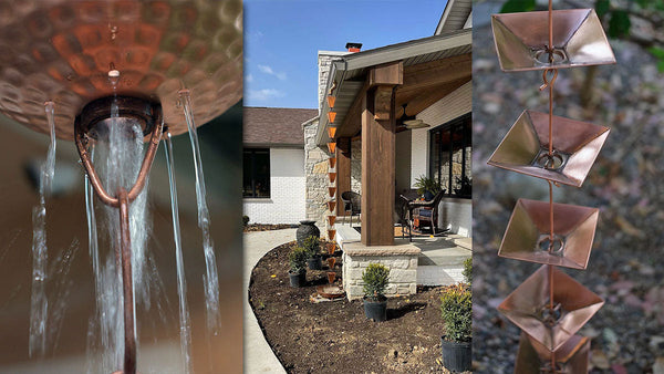 The importance of custom length rain chains!