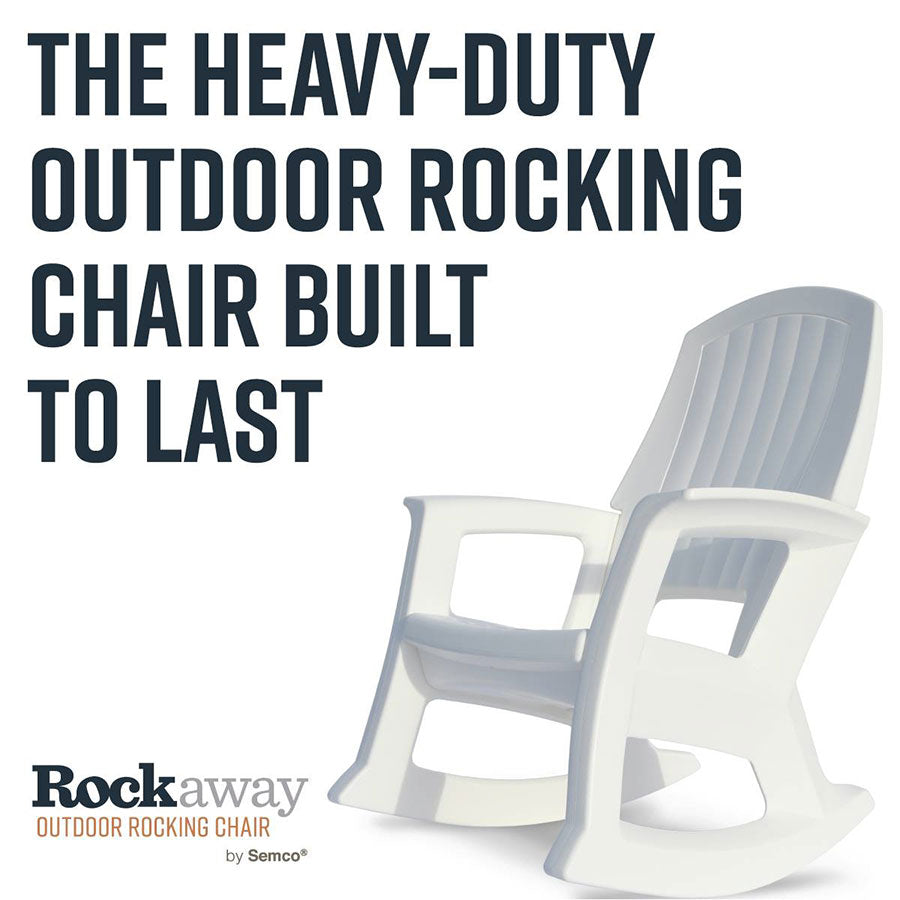 Rockaway Heavy Duty All-Weather Outdoor Rocking Chair - Free Shipping