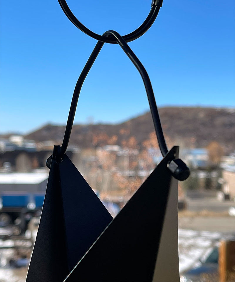 Origami™ Rain Chain | Cup Style Rain Chain - Free Shipping