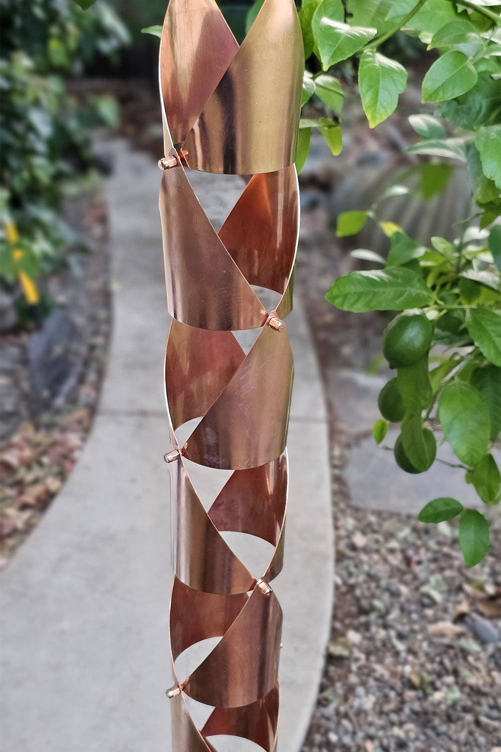 Round Origami™ Rain Chain | Cup Style Rain Chain – Free Shipping