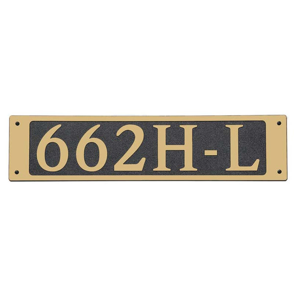 DekoRRa Address Plaque - Model 662 | Custom Plaque - free Shipping