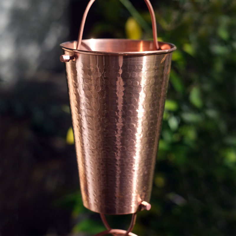 Rain Chains & Accessories | Handcrafted Downspout Alternatives