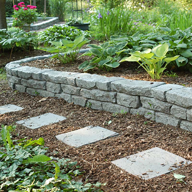 Rock Lock Raised Garden Bed - Straight Rock | Free Shipping
