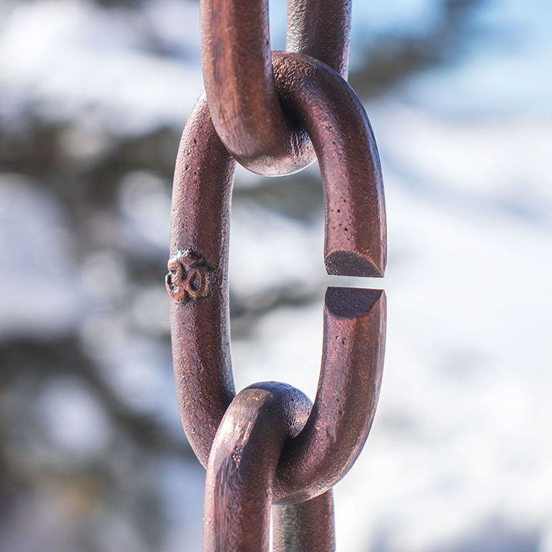 Rain Chains & Accessories | Handcrafted Downspout Alternatives