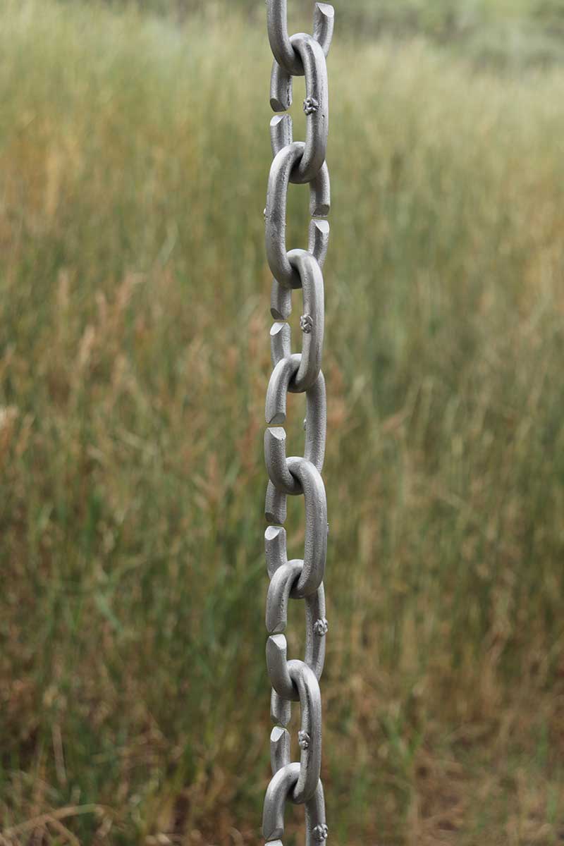 Cast Oval Links Rain Chain | Link Style Rain Chain – Free Shipping