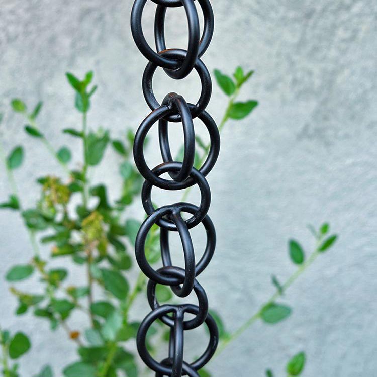 Double Loops Rain Chain | Link Style Rain Chain – Free Shipping
