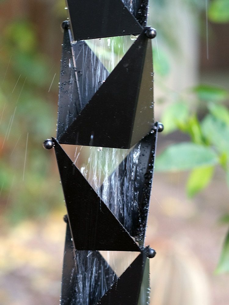 Origami™ Rain Chain | Cup Style Rain Chain - Free Shipping