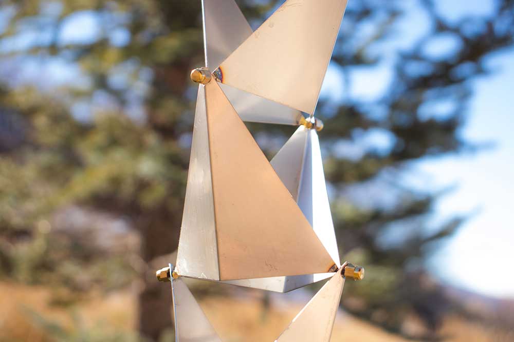 Origami™ Rain Chain | Cup Style Rain Chain - Free Shipping